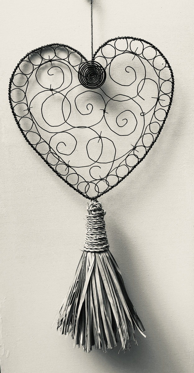 Coeurs • Marie-George Sy, Art & Fer en Fil
